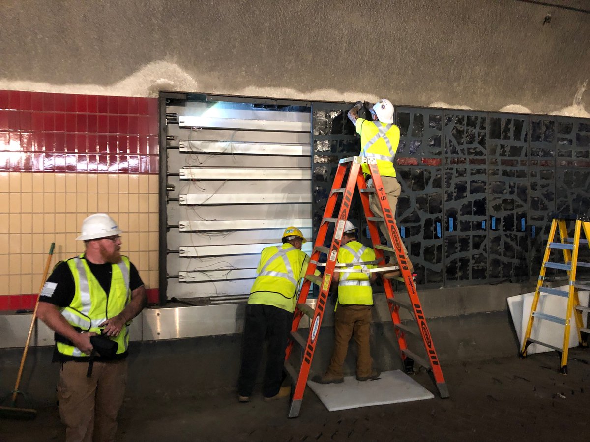 A Thread from @MBTA: "Earlier this week we got started on improvements ...