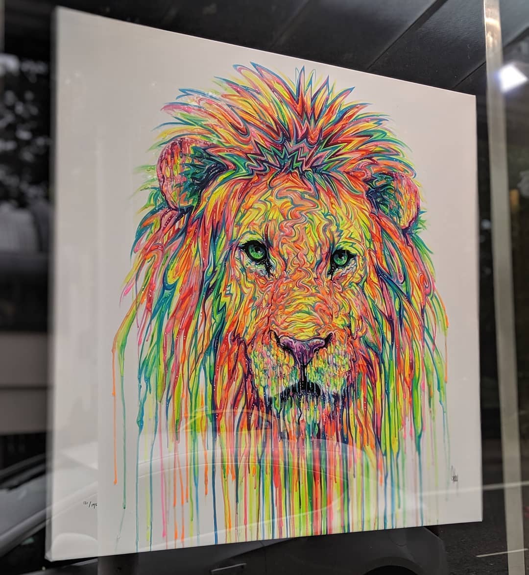 Oxley Canvas Robert Oxley, 'ARRASSE', Signed L.R., Limited Edition