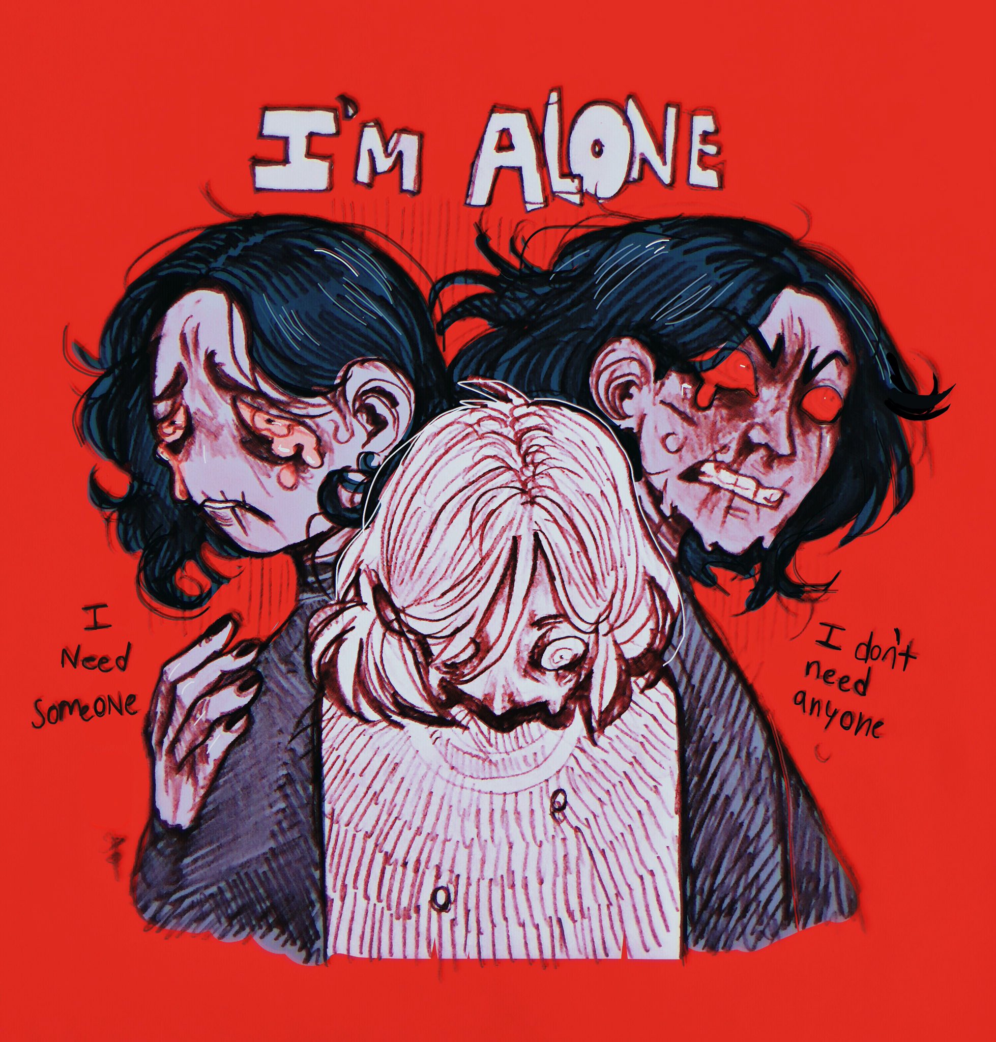 Internal Struggle Art