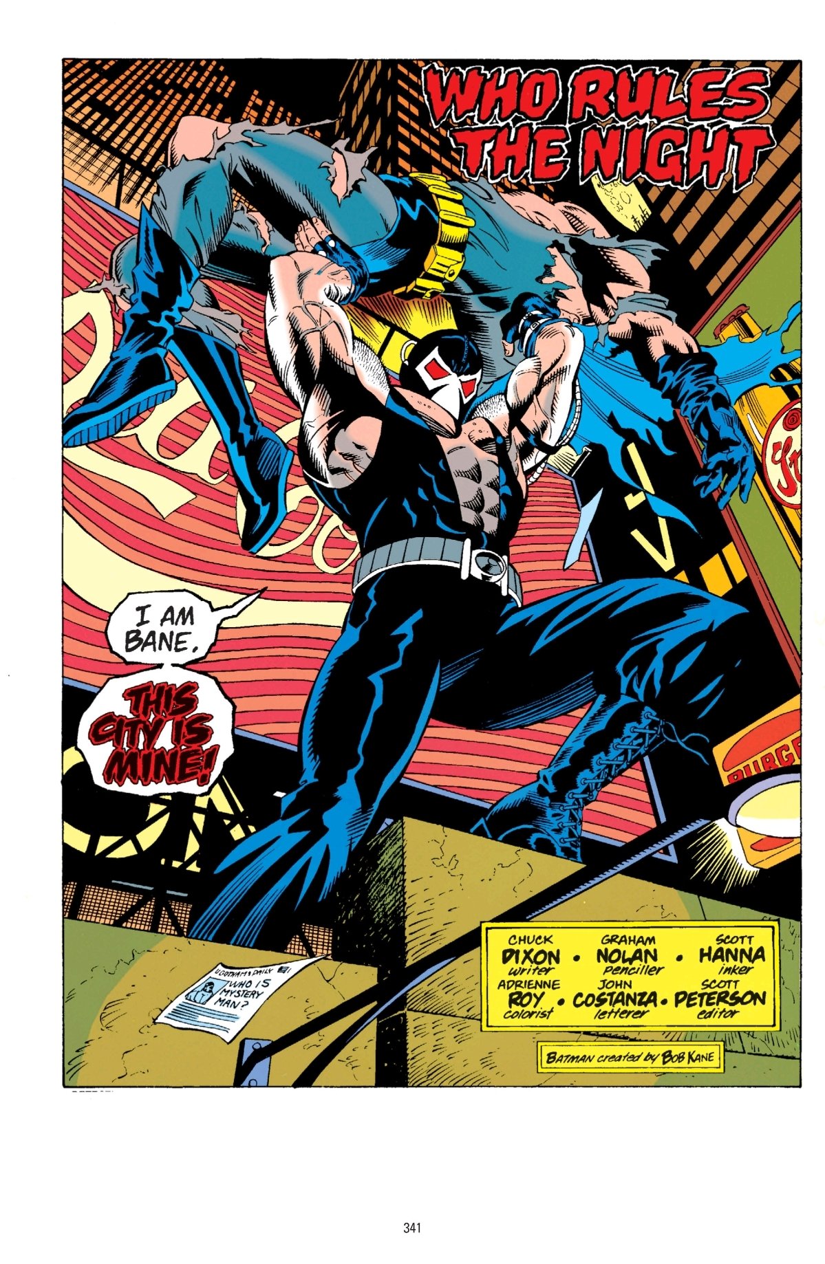 Batman Knightfall Bane