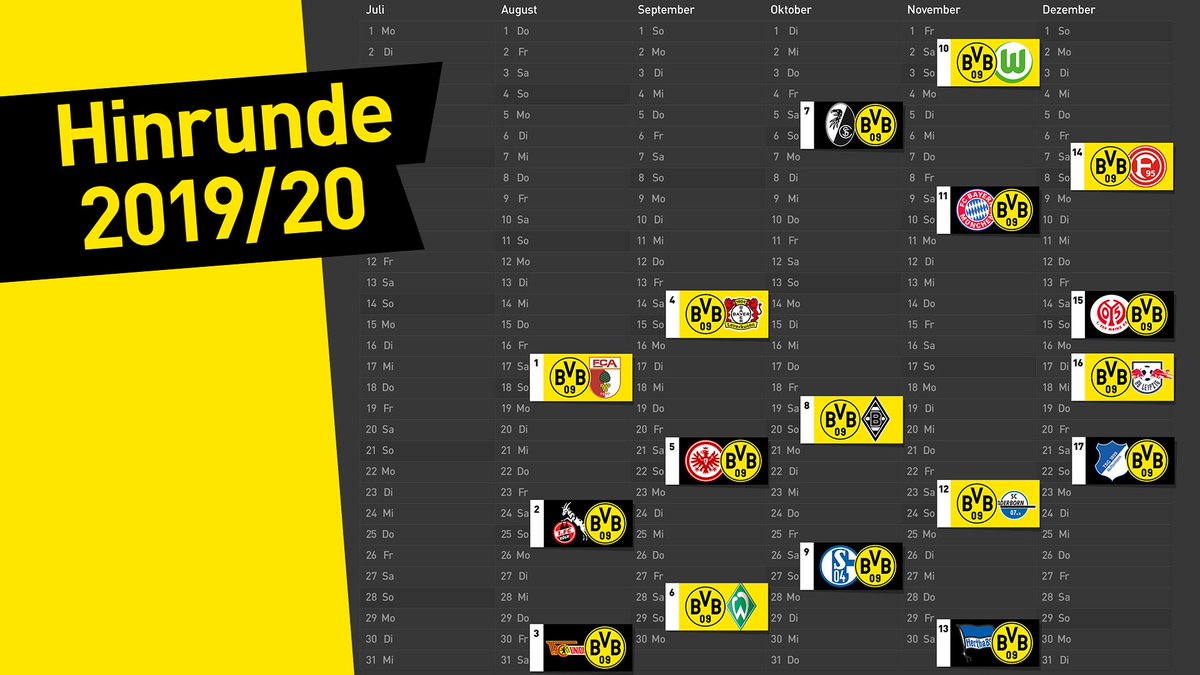 Markieren Inaktiv Animation Bvb Spielplan Markieren Inland Stern