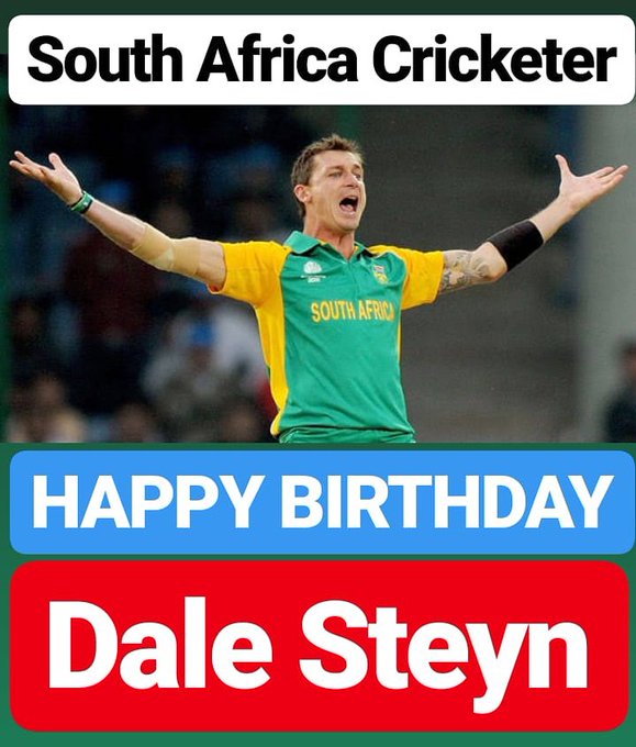Dale Steyn's Birthday Celebration | HappyBday.to