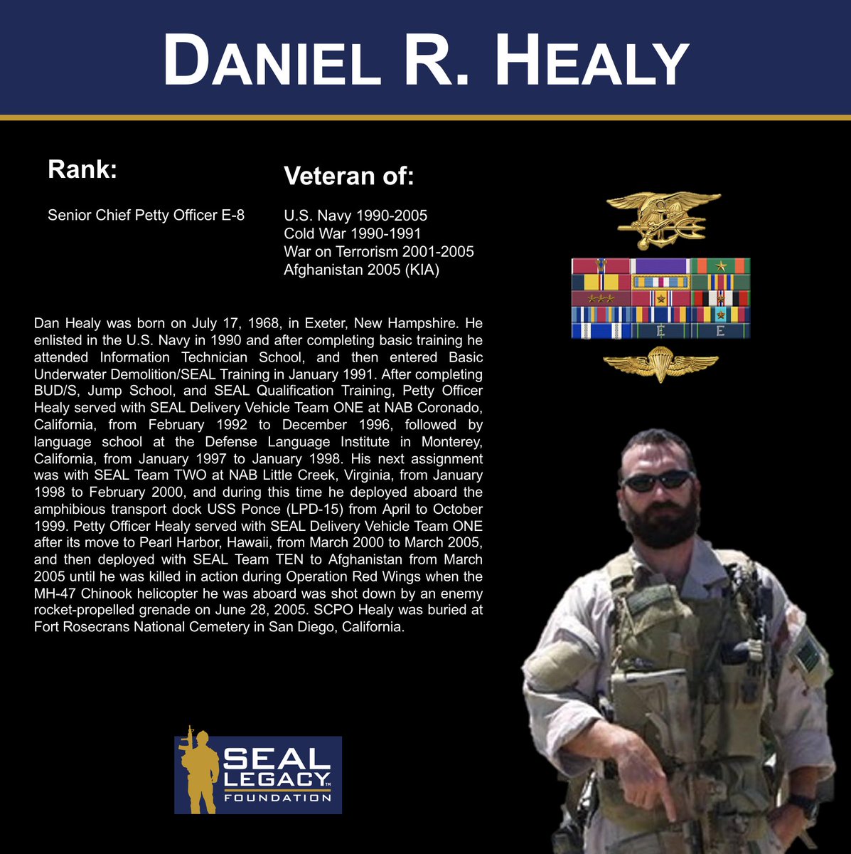 Dan Healy Navy Seal