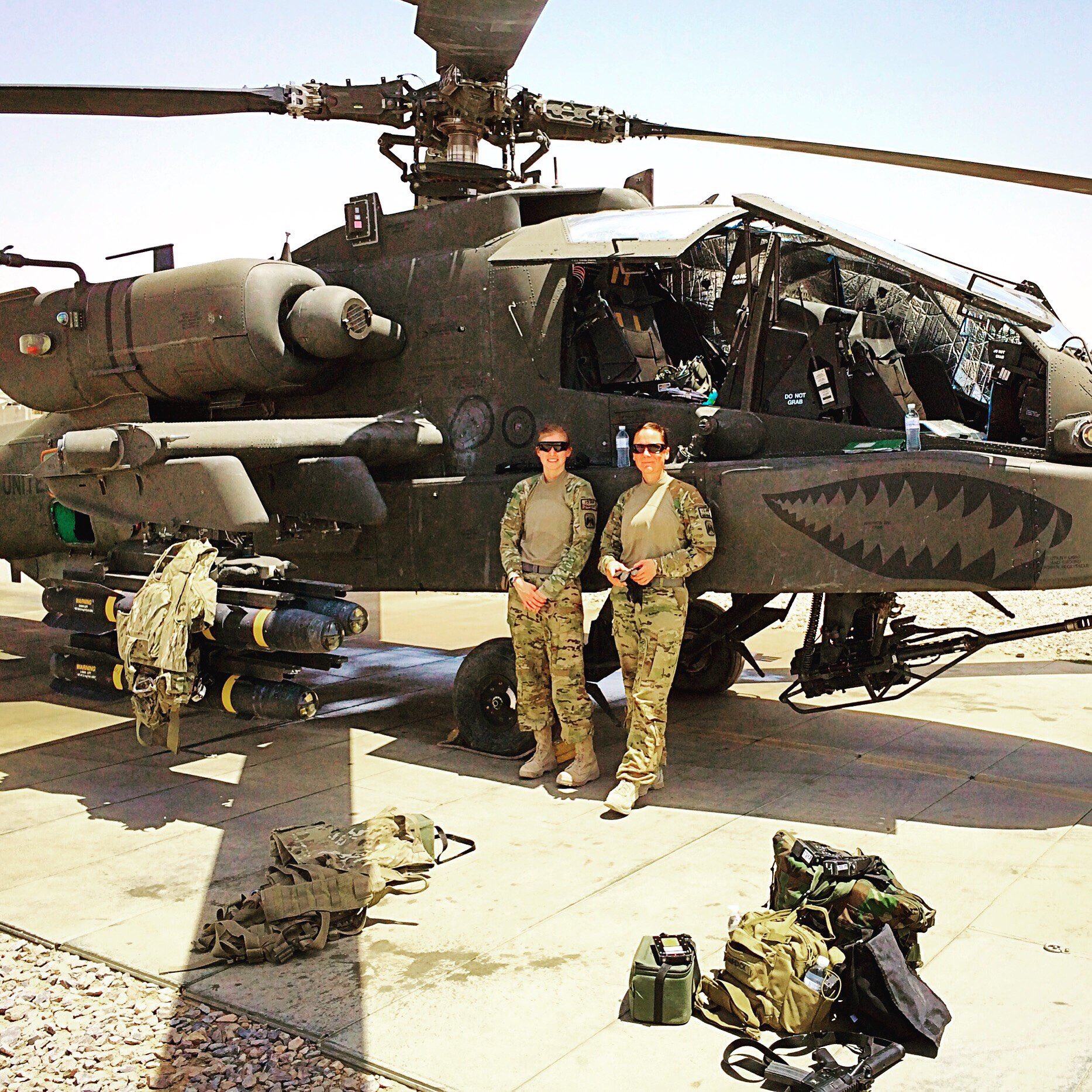 Apache Helicopter Pilot