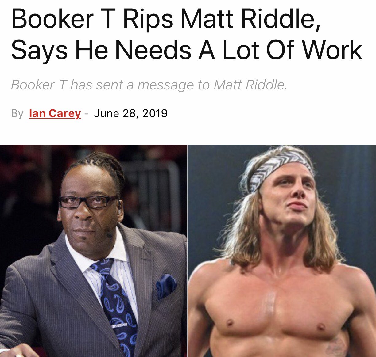 Booker T Meme