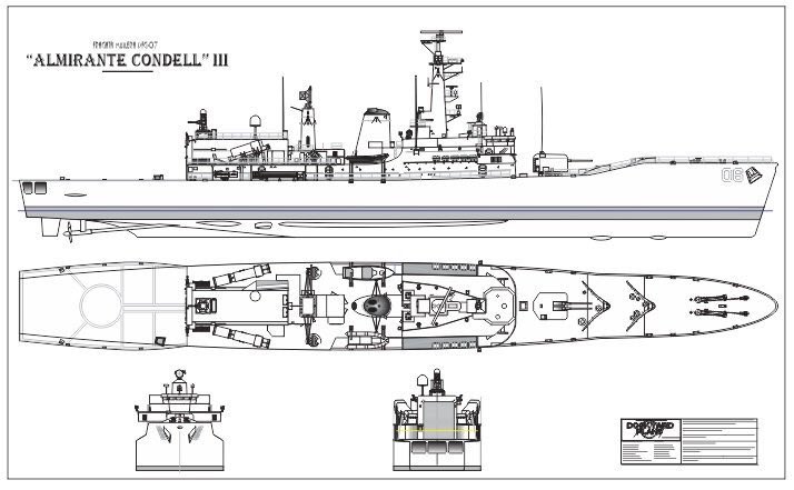 Leander Class Frigate Schematics Frigate Leander Hi Res Stock