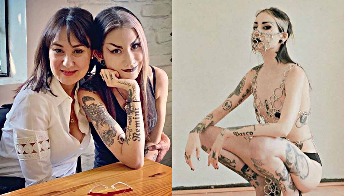 El Gráfico on Twitter: "Conoce a “Matilda la muerta”, la extravagante y sensual hija de Mónica ...