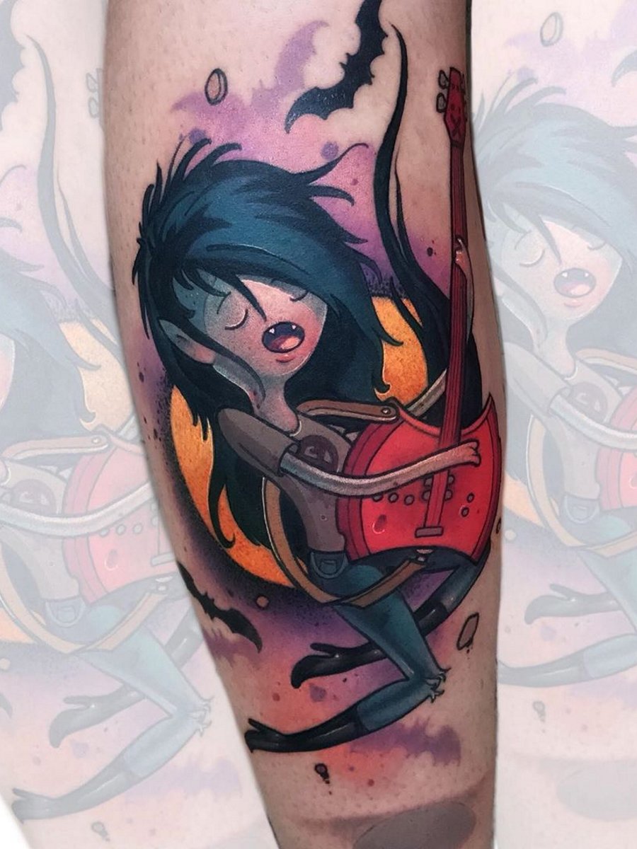 Abenteuerzeit Marceline Tattoo Ohio City Tattoos | Marceline From