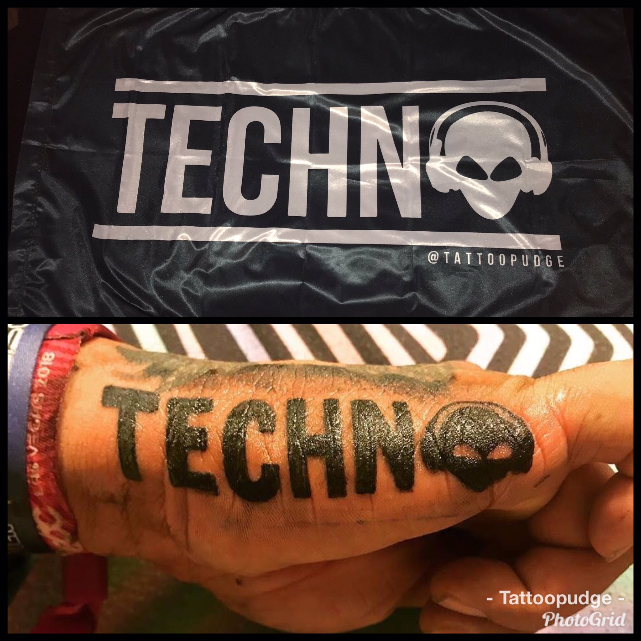 Electronic Dance Music Tattoo