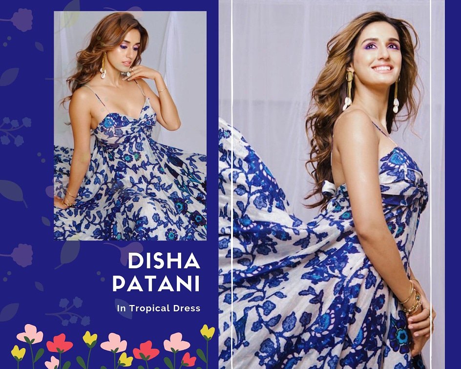 Studio Showbox on Twitter: "Fab 👍 or Drab 👎 @dishapatani's tropical dress will become your BFF ...