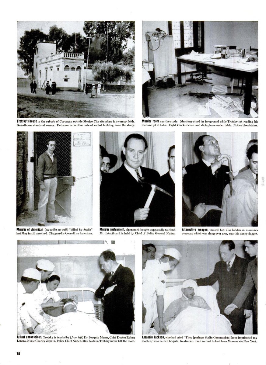 Tarama Taruhei on Twitter: "#1940年のToday Bloody murder in Mexico ends ...