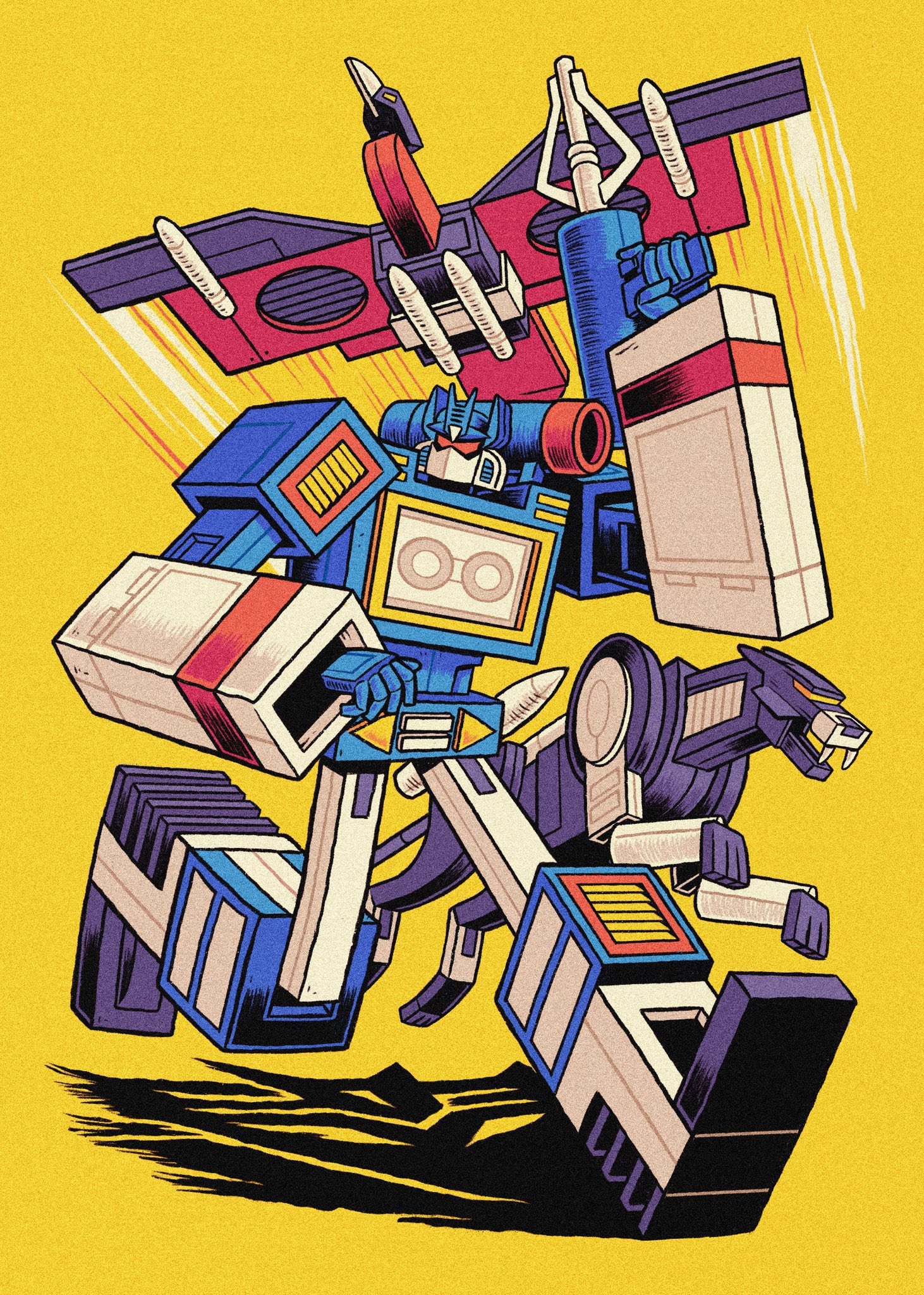 Soundwave Transformers Prime Art