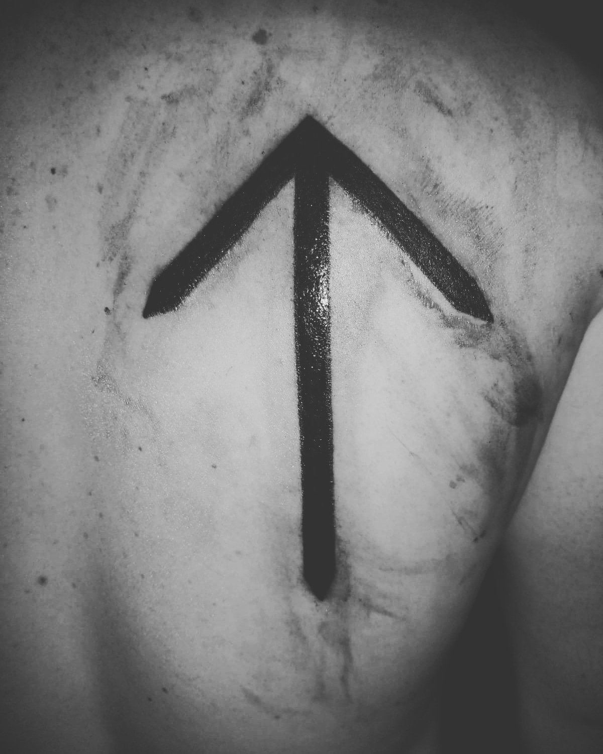 Tyr Rune Tattoo