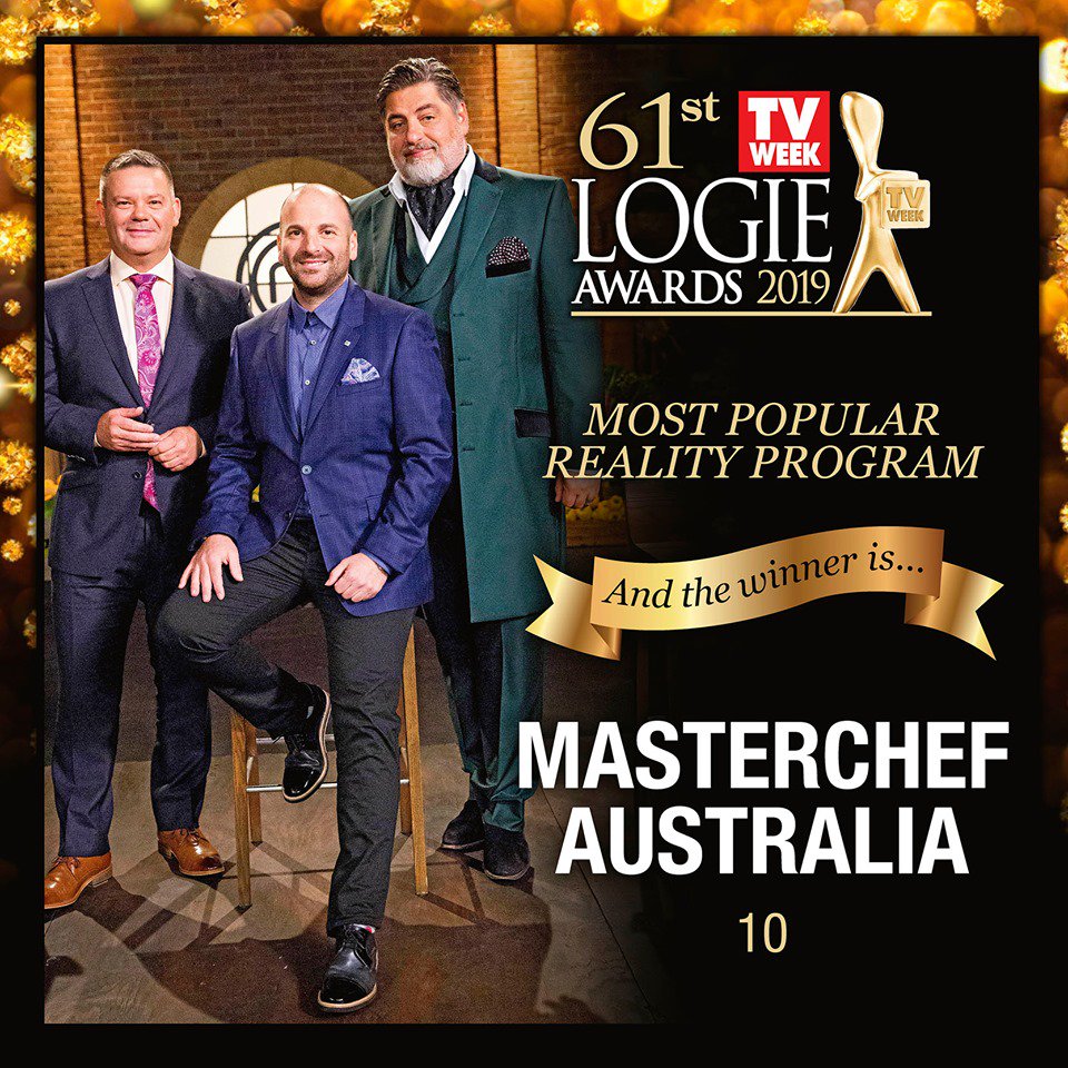 MasterChef Australia wins the award for Most Popular Reality Program at ...