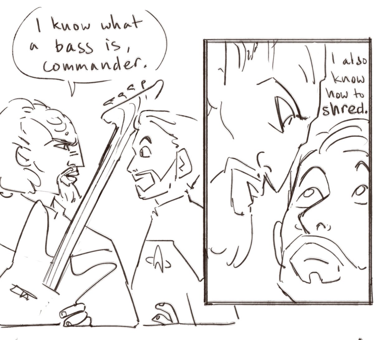 「#StarTrek 」gene genieの漫画