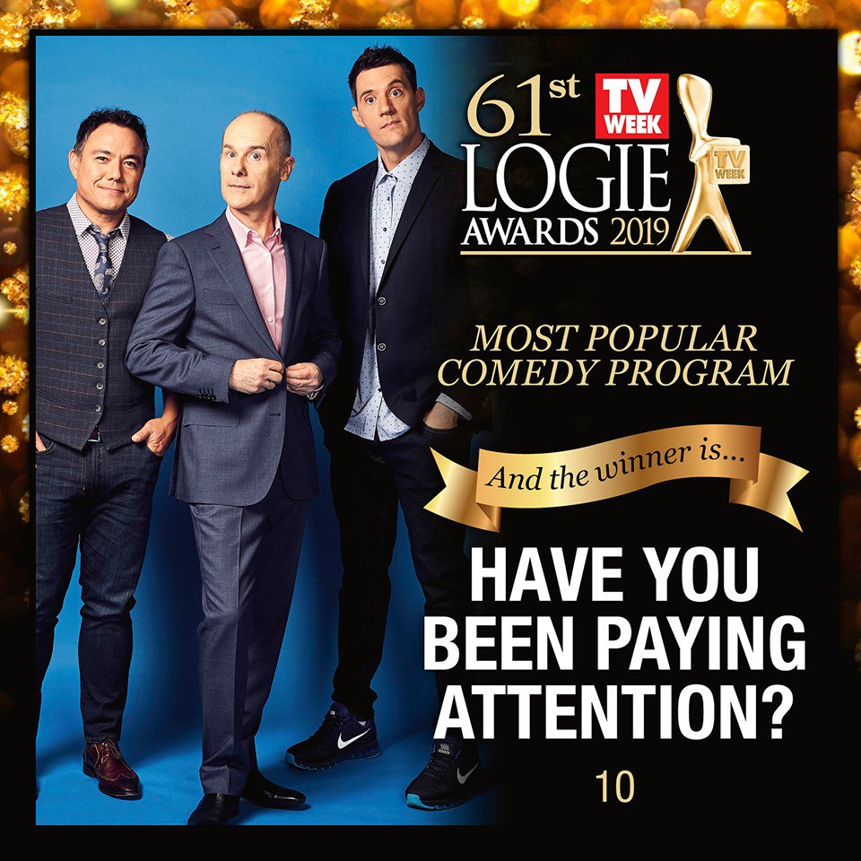 Paying Attention: Have You Been Paying Attention? wins the award for ...