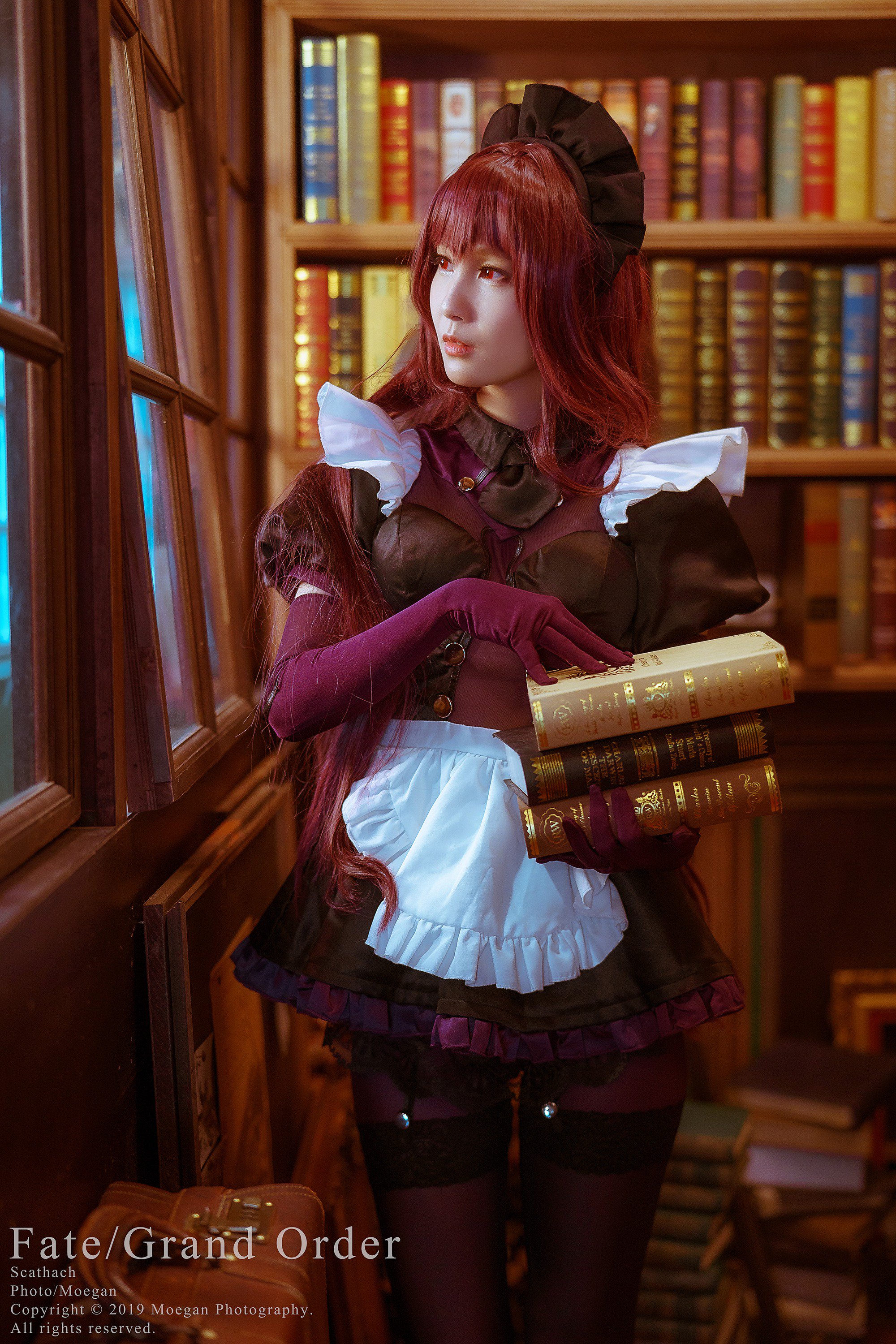 Moegan Photography on Twitter: "Fate/Grand Order - スカサハ Maid ver. CN/ Coser彩彩 Photo by Moegan ...