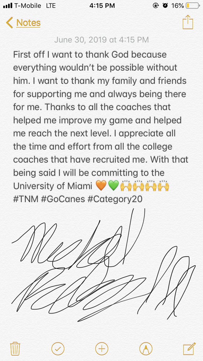 2020 4* WR Michael Redding commits to Miami : r/CFB