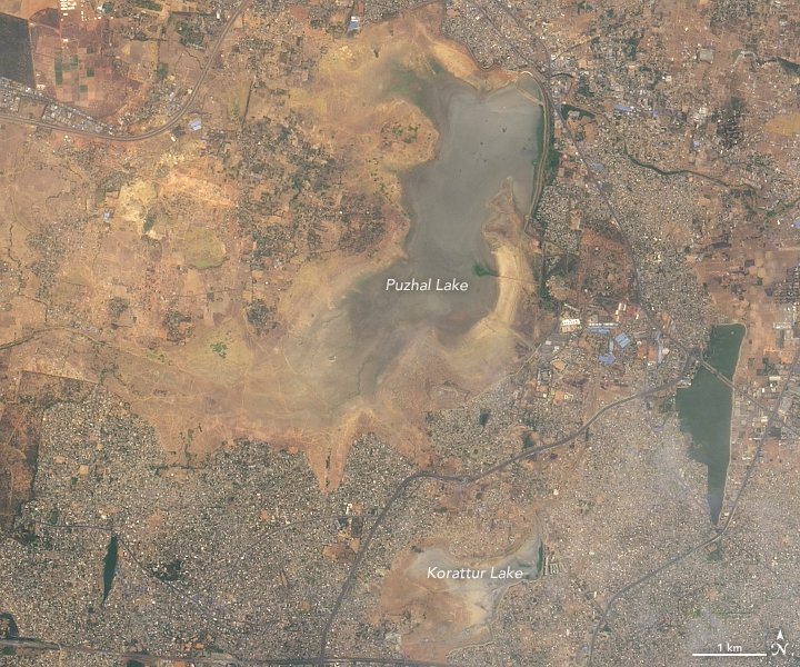 With widespread drought gripping India, several reservoirs were low in ...