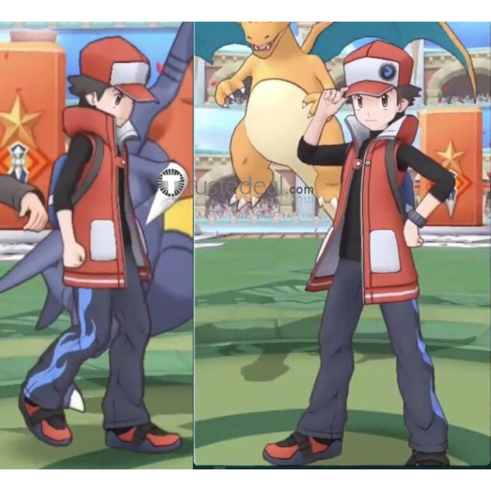 Pokemon Red Cosplay Jacket