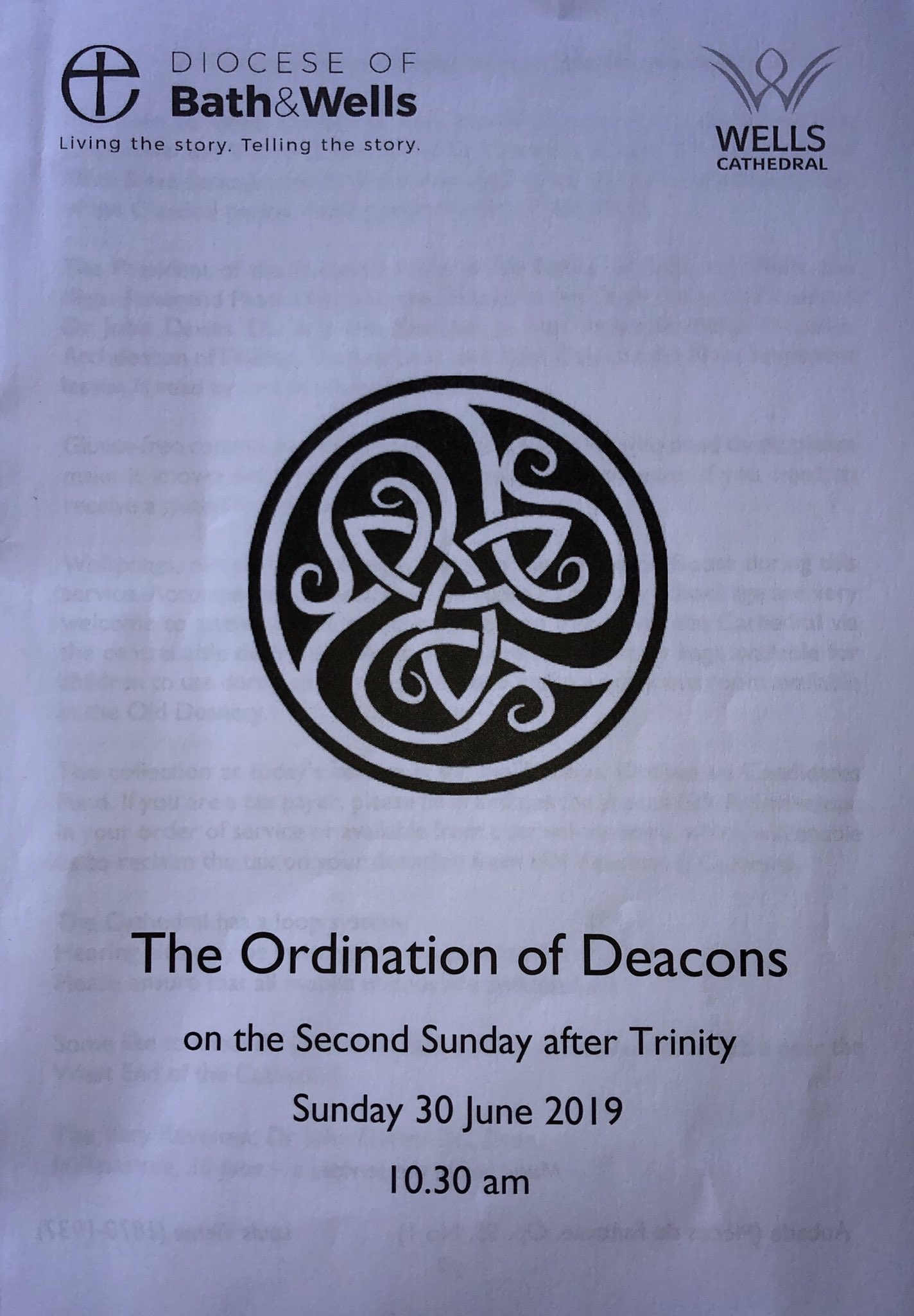 Diocese of Bath and Wells - Ordinations 2019 / Twitter