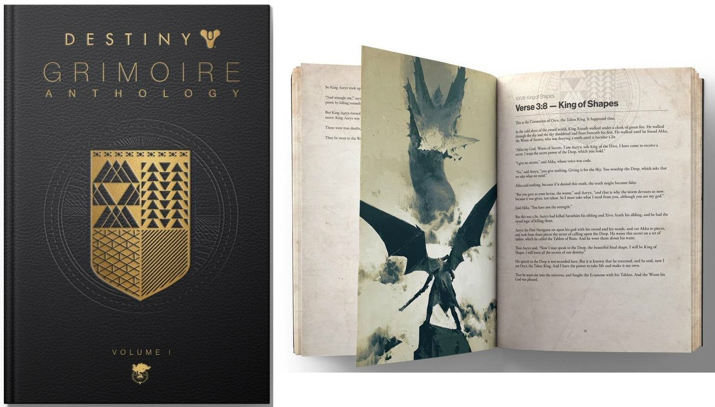 Wario64 on Twitter: "Destiny Grimoire Anthology, Vol. I is $15.95 on Amazon (144 pages) https ...