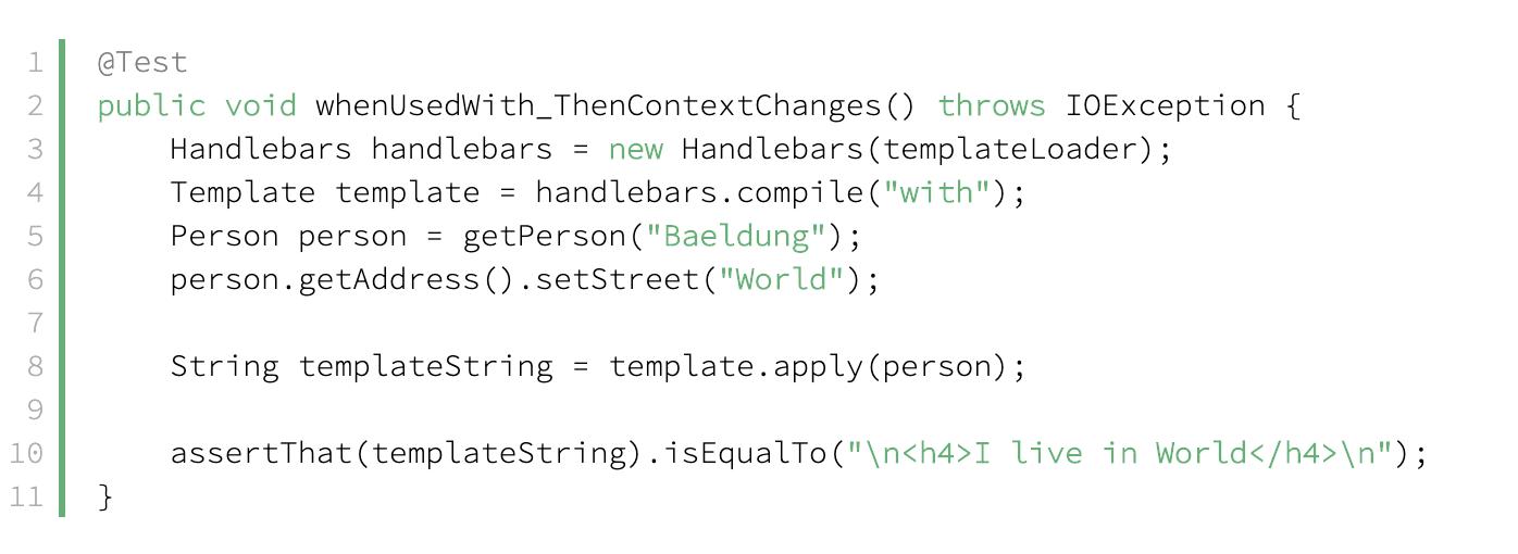Java On Twitter Templating With Handlebars Baeldung Xrrpuql9sq
