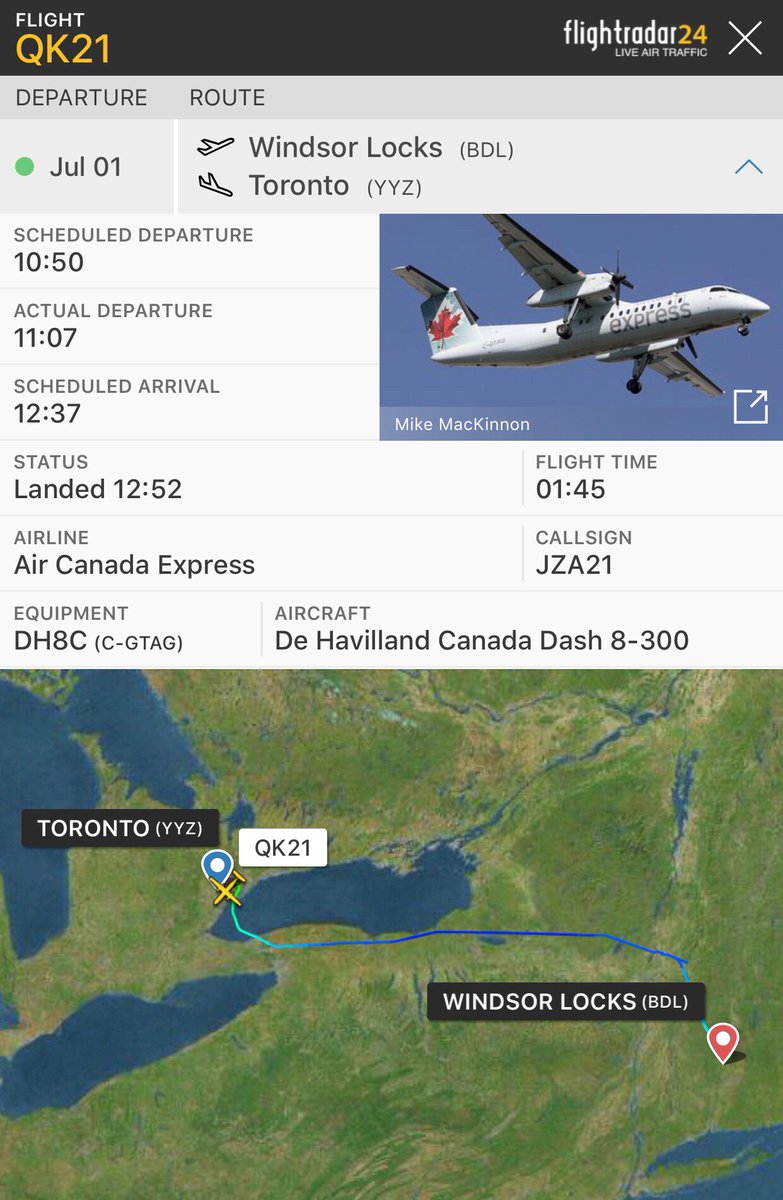air canada flight status ac857
