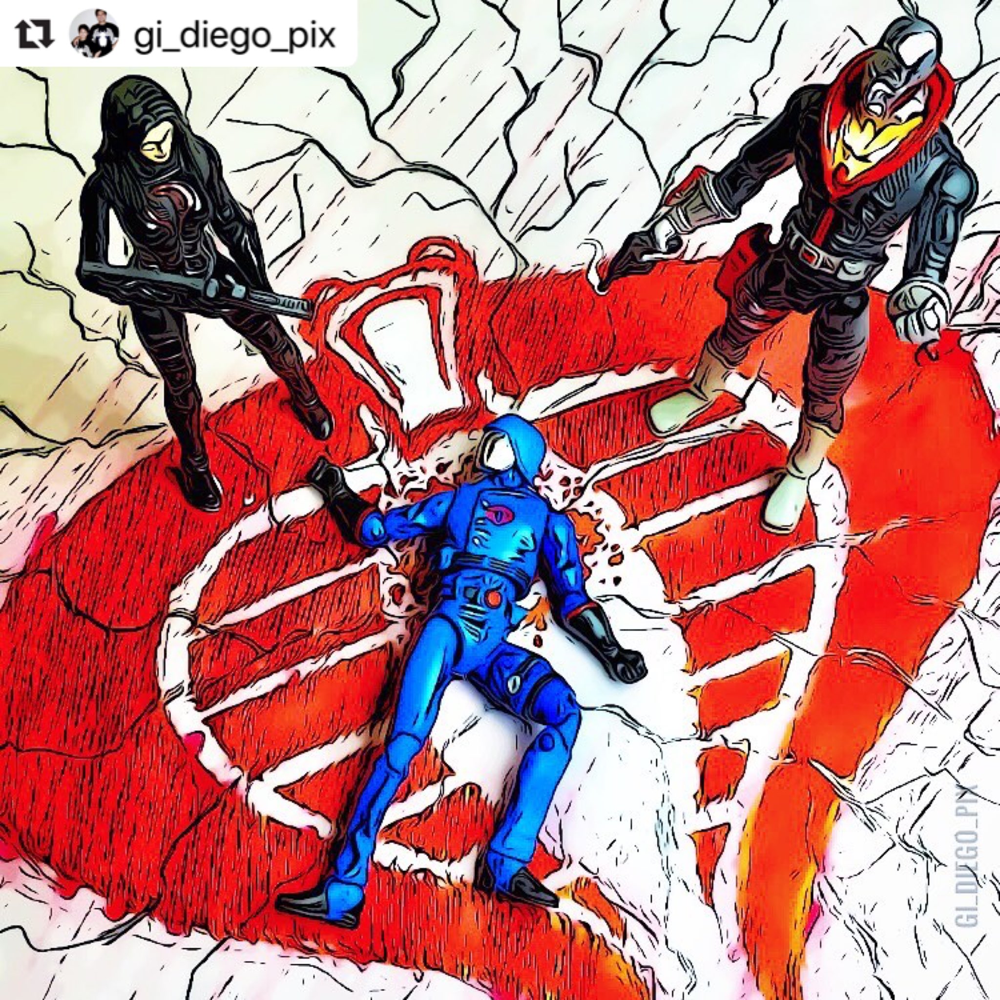 Cobra Commander Character Quotes Jason Howard | Cobra Lalalalala!