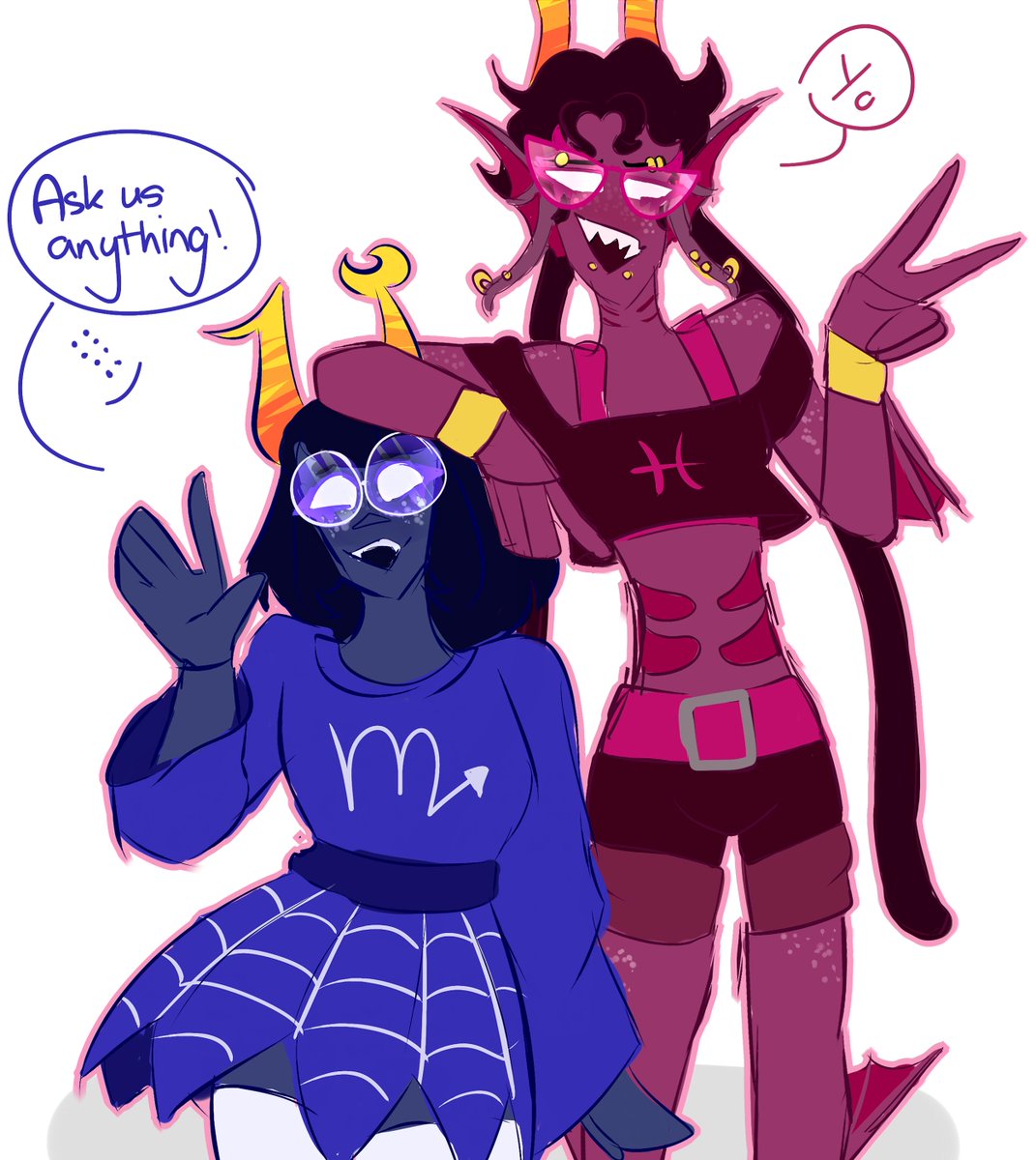 Aranea And Meenah