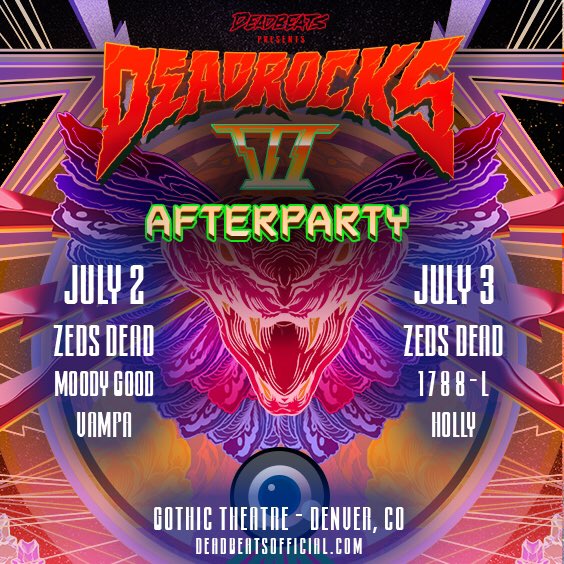 Zeds Dead Red Rocks Zeds Dead Reveals Monstrous Lineup For Deadbeats