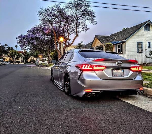 Stanced Toyota Camry