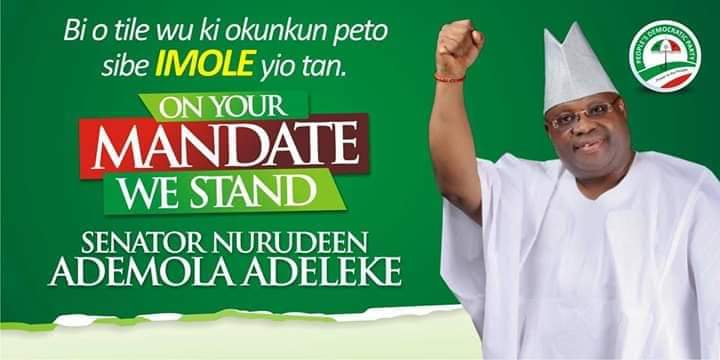 Bamidele Adeleke on Twitter: "Towards 5TH JULY OSUN GOVERNORSHIP JUDGEMENT Osun people in Iwo ...