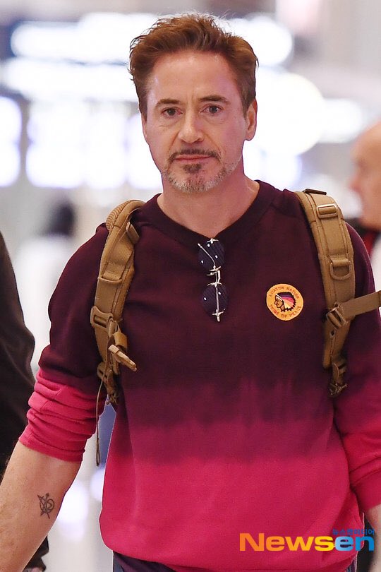 Robert Downey Jr Avengers Beard