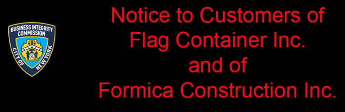 Nyc Business Integrity Commission