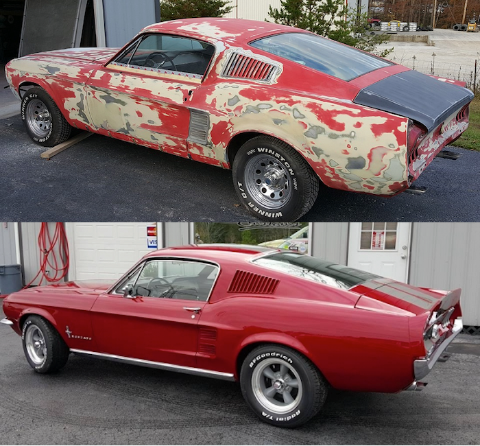 Car Restoration Before And After