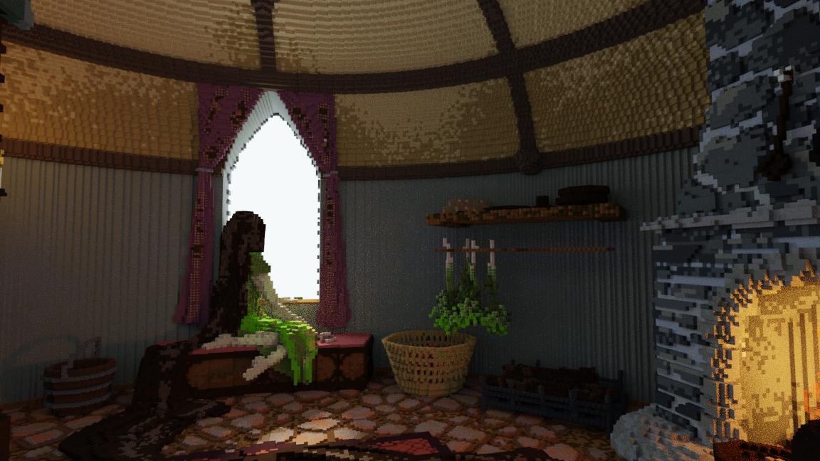 Tangled Tower Inside