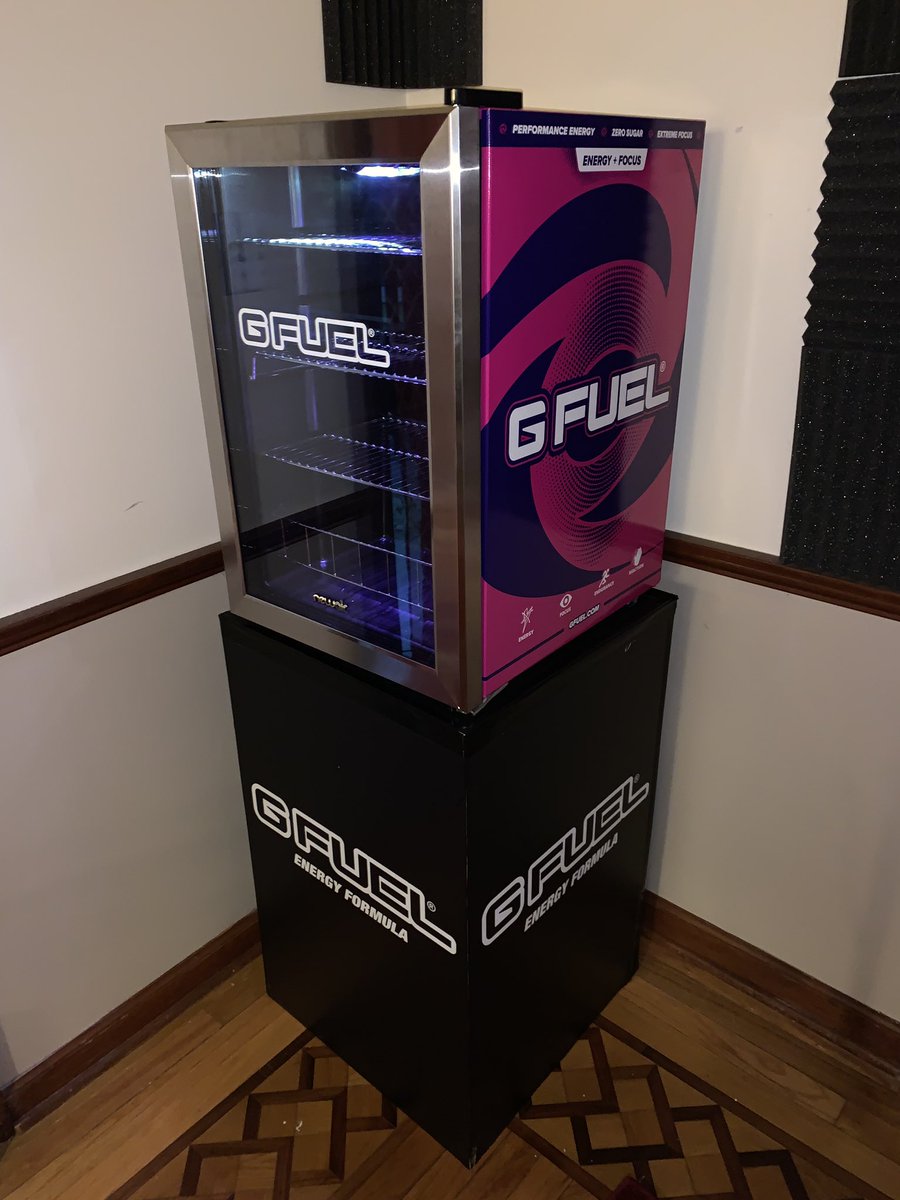 KEEM 🍿 on Twitter: "Thanks for the fridge @GFuelEnergy ! Y’all must have been using Code ( KEEM )… "