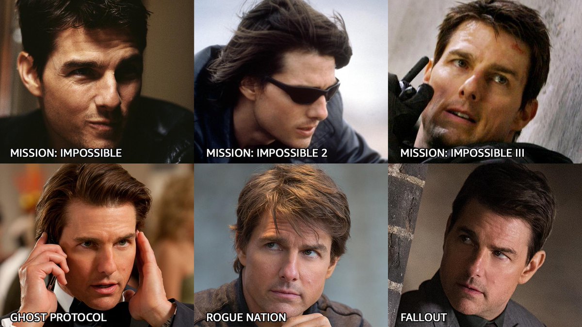 Mission Impossible 2 Tom Cruise Hairstyle
