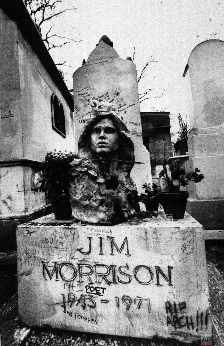 Jim Morrison Grave 1971