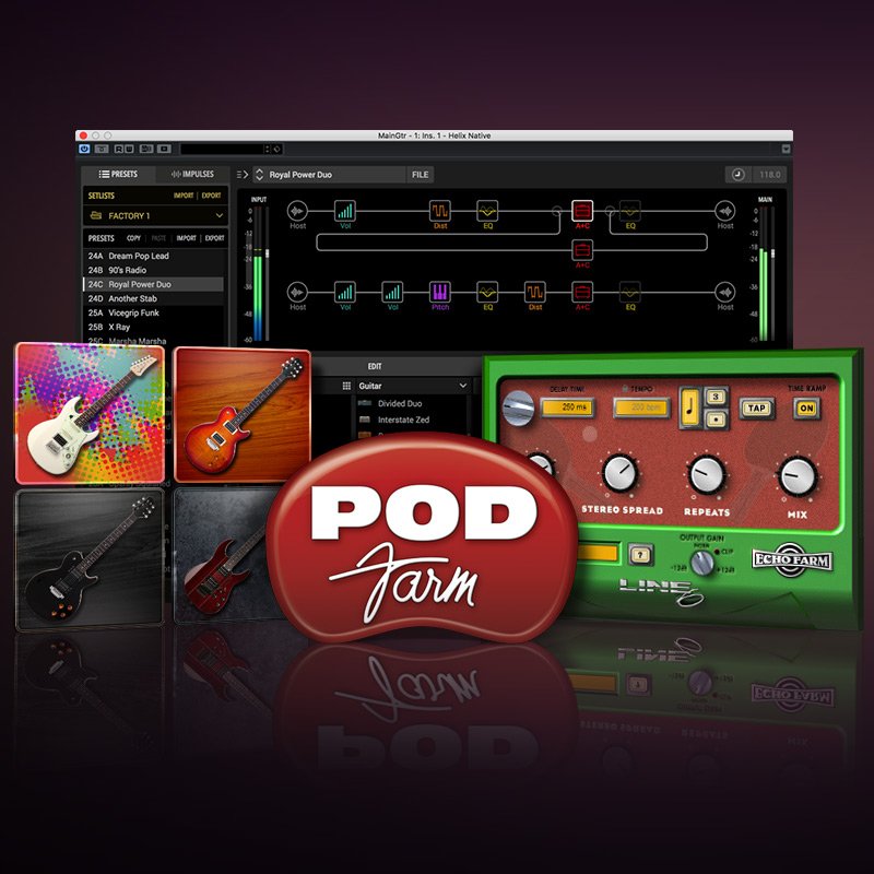 Line six pod farm - samlassa