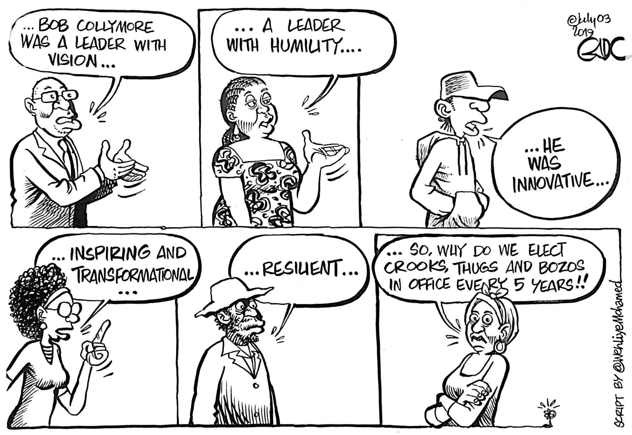 Transformational Leadership Cartooning