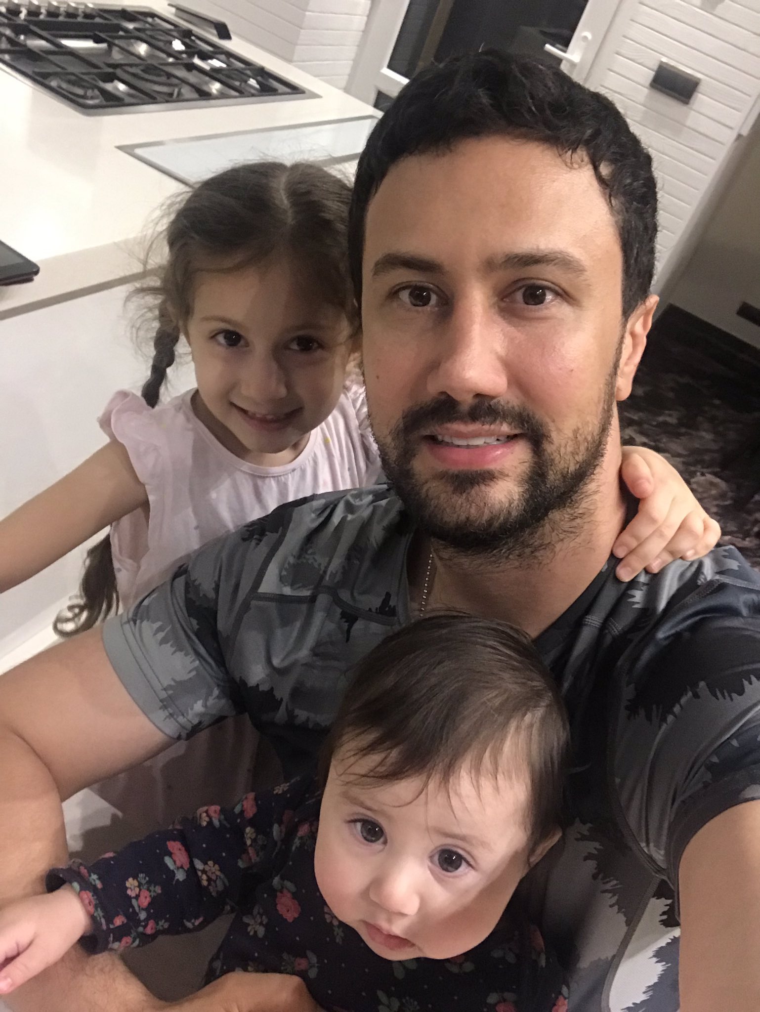 Shahrokh Estakhri And His Baby