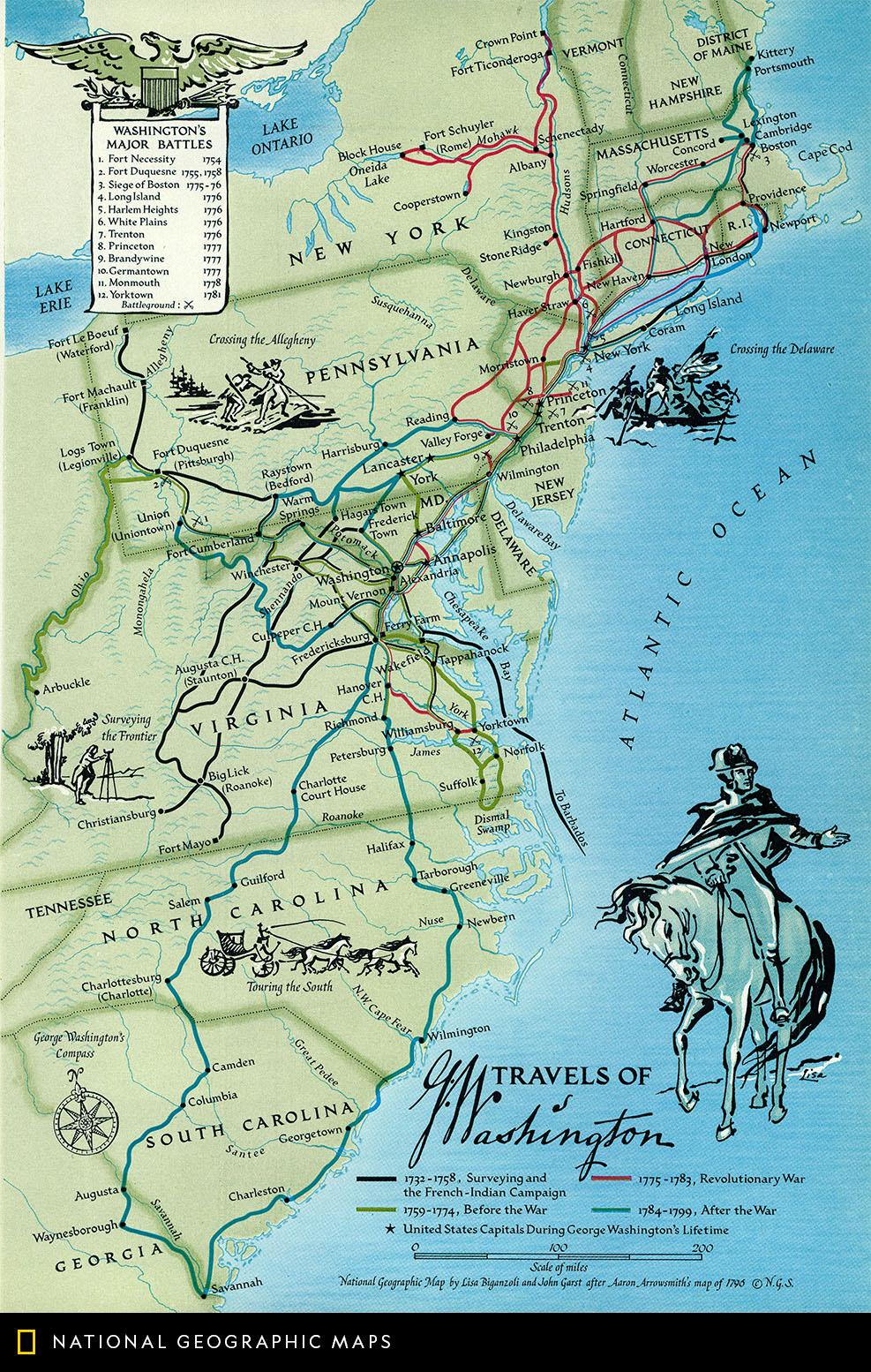 George Washington Country Map A New Interactive Map Of Washington