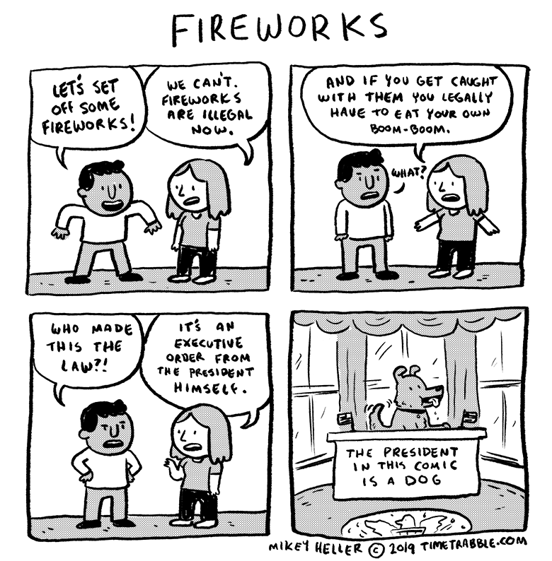 「i drew a comic about mosquitoes 」Mikey Hellerの漫画