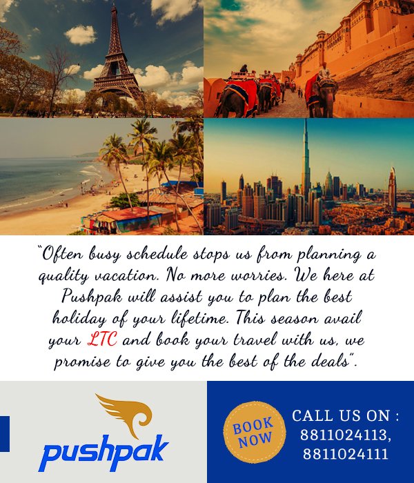 Pushpak Group on Twitter: "Make the most of your Leave Travel Concession with our tailored ...