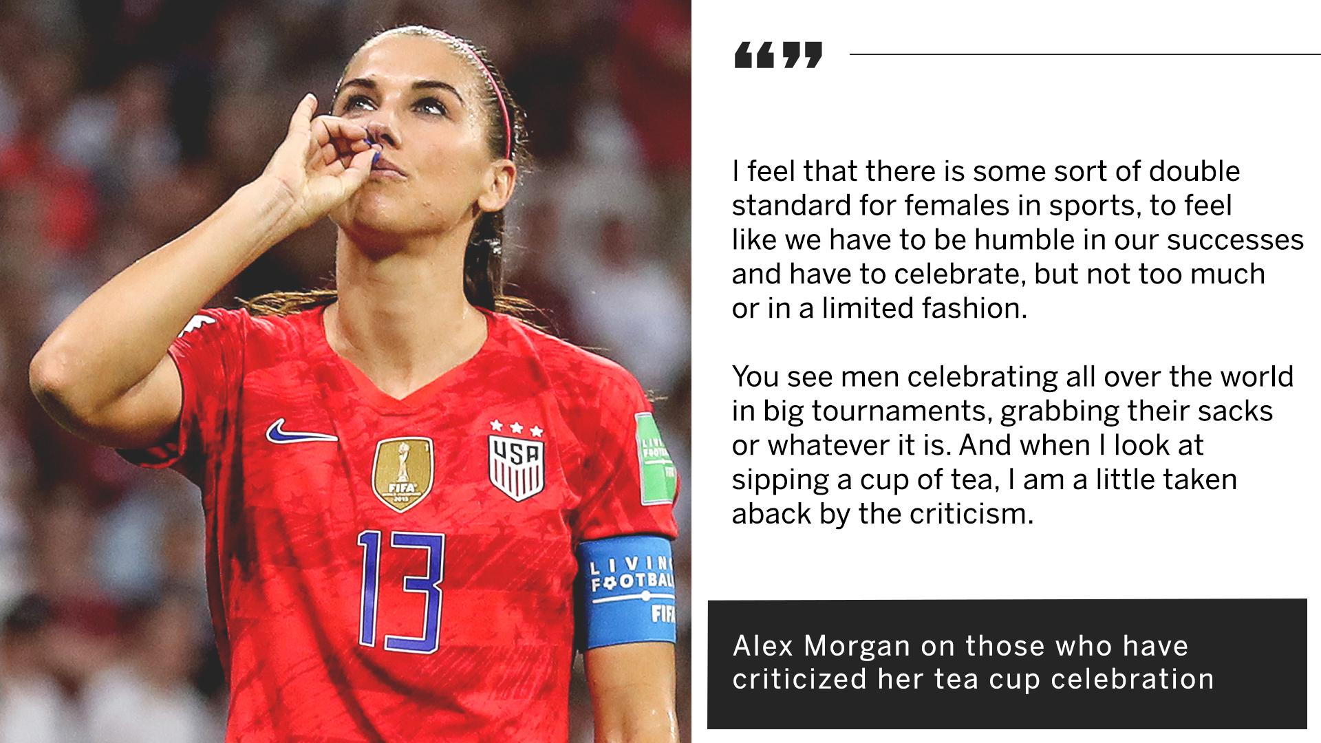 Alex Morgan Celebration