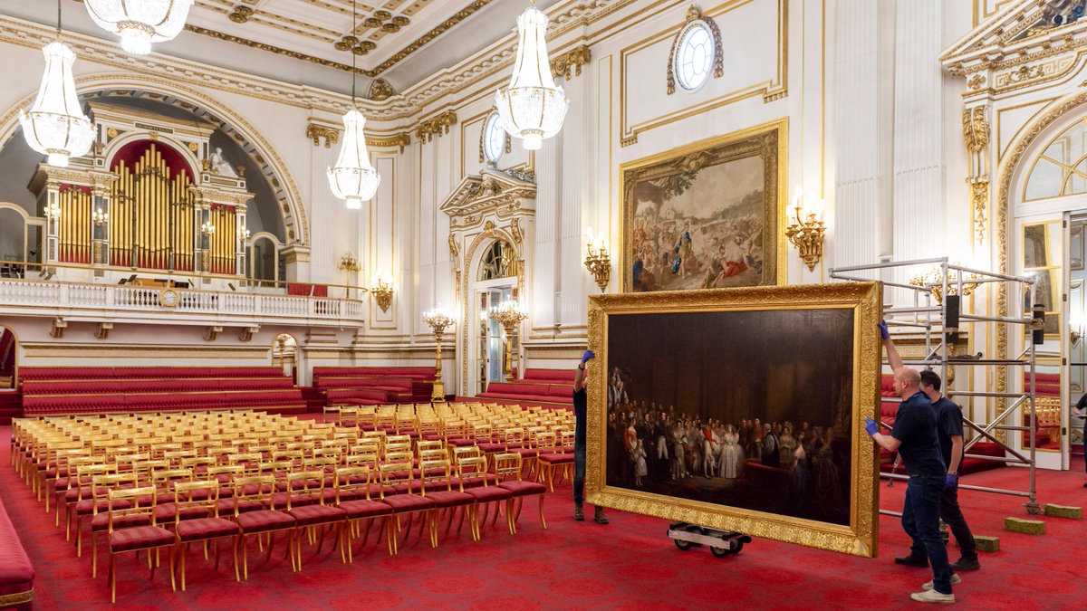 Buckingham Palace Ballroom