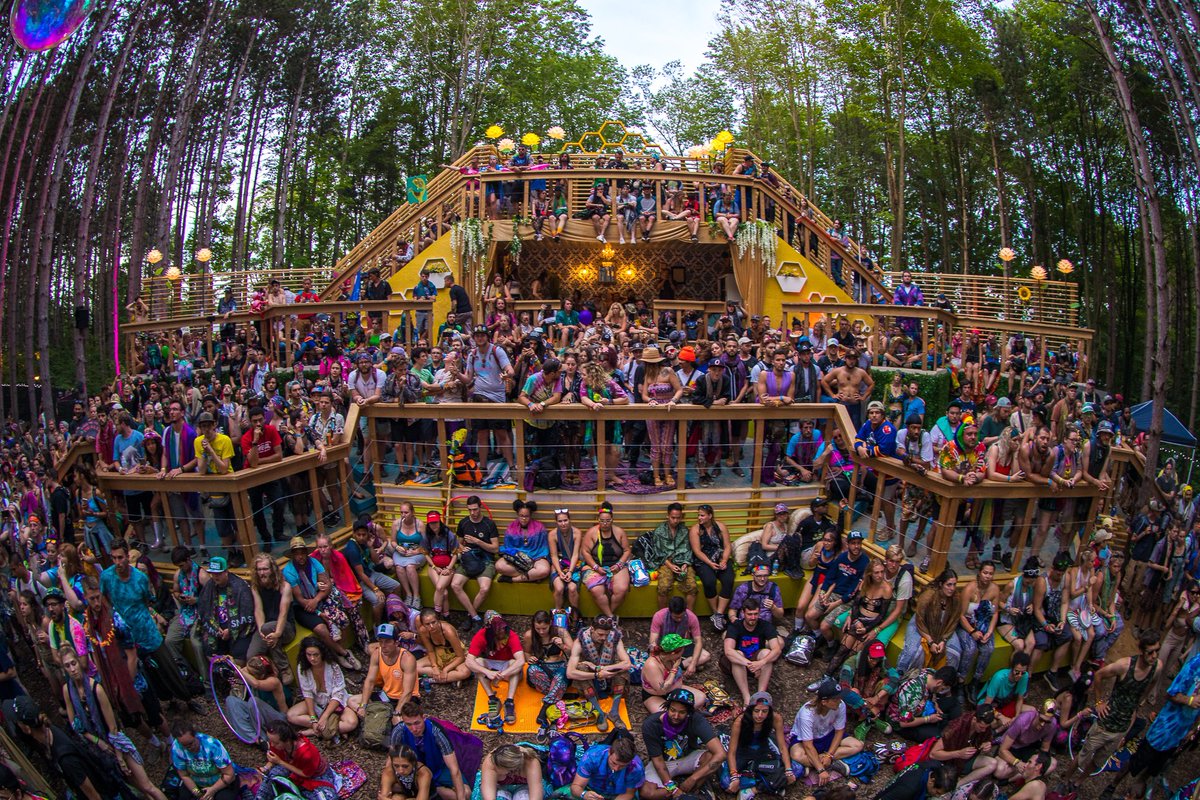 Electric Forest Camping