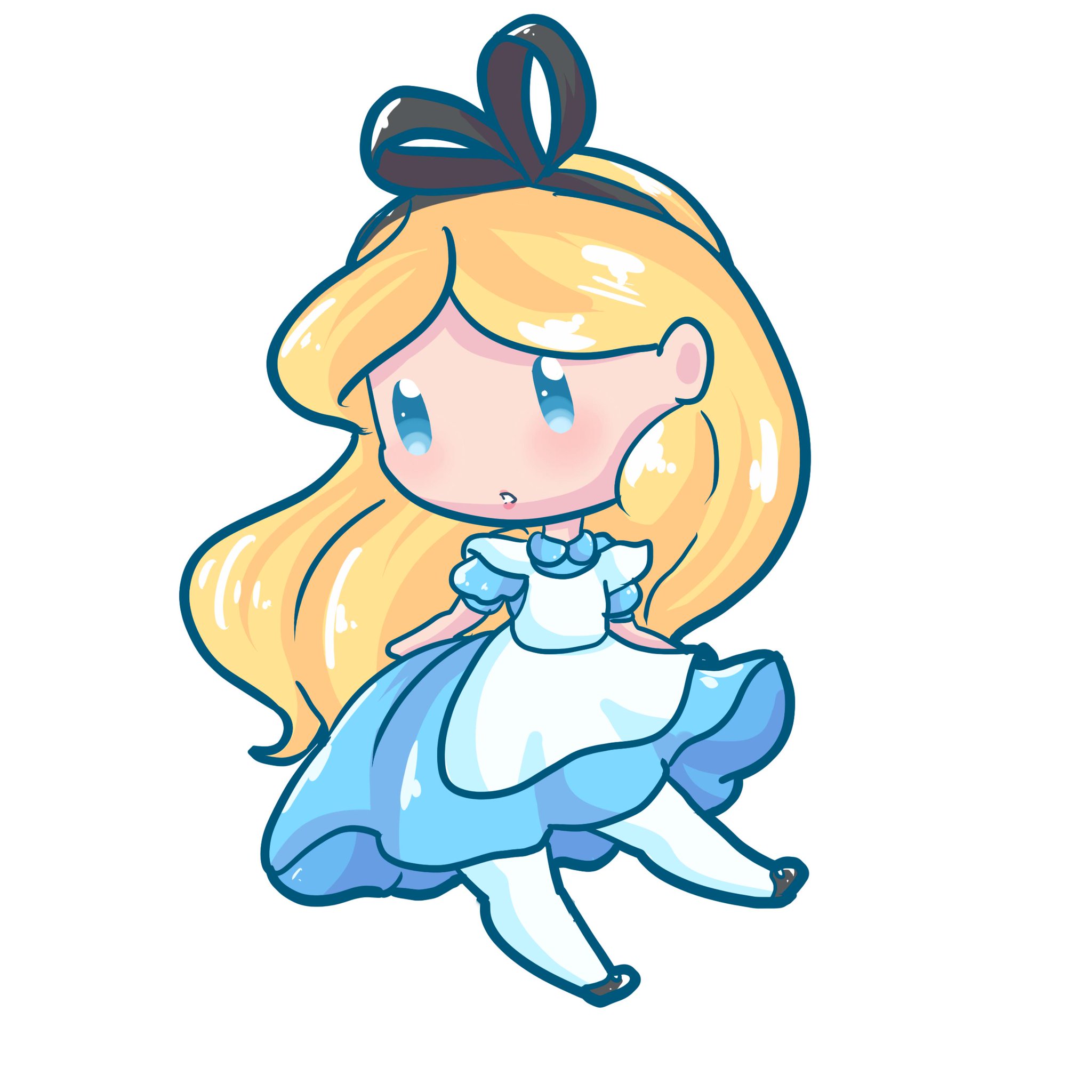 Disney Princess Alice Chibi